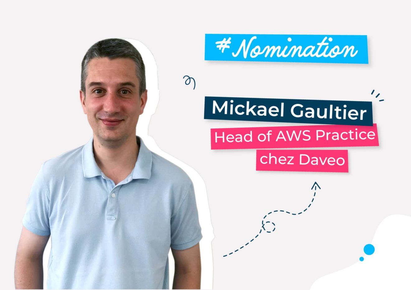 Mickaël Gaultier nommé Head of AWS Practice - Daveo